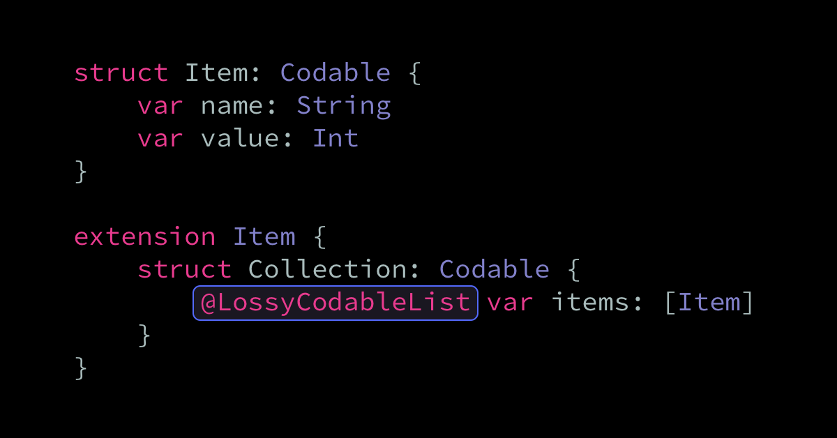 Ignoring invalid JSON elements when using Codable | Swift by Sundell