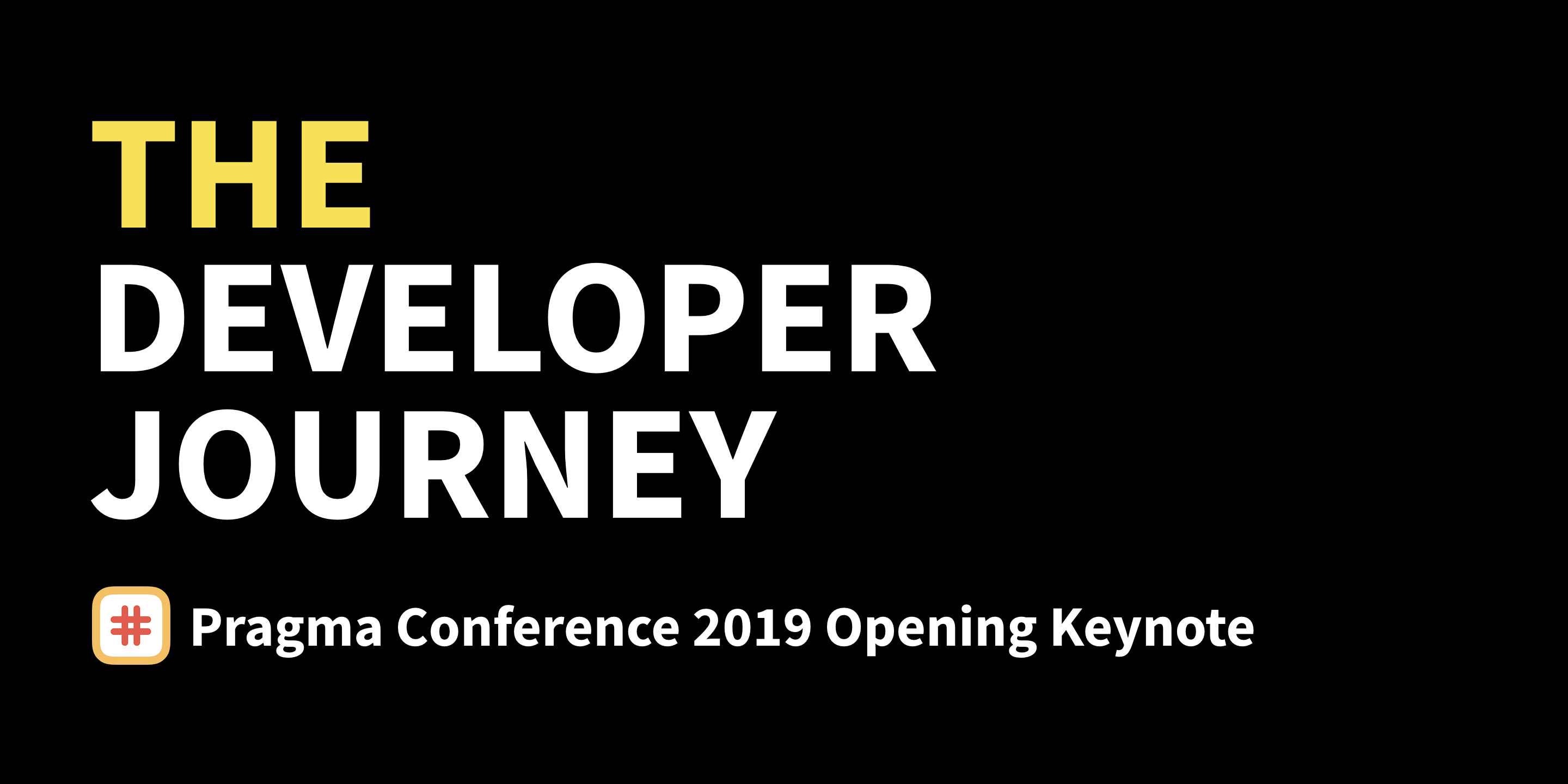 The Developer Journey, from Pragma Conference | Swift by Sundell
